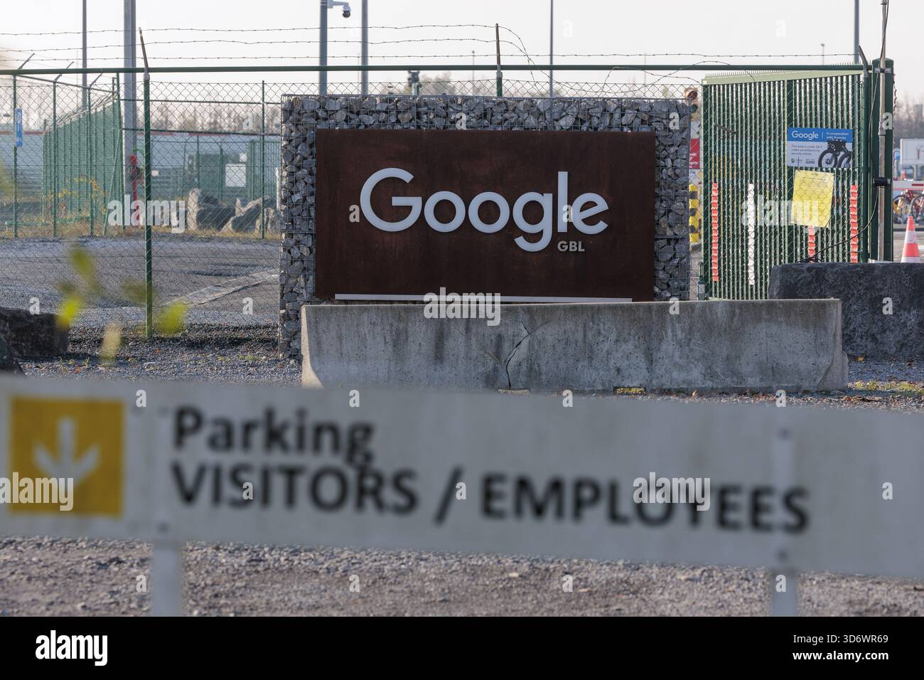 Illustration picture shows the Belgium Google Data Center, in Saint ...