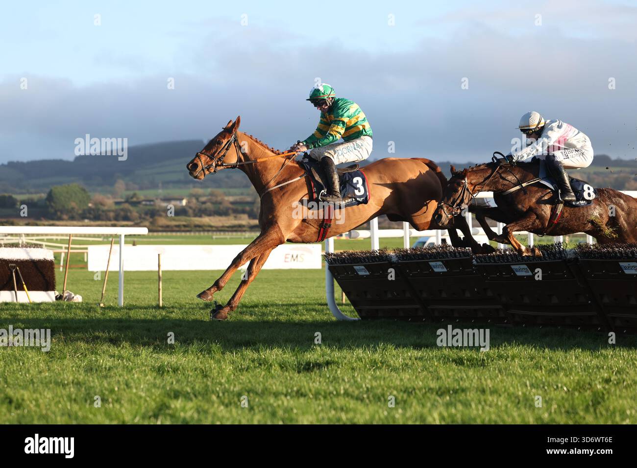 Son Of Anarchy ridden by Jack Kennedy on their way to win the Albert ...