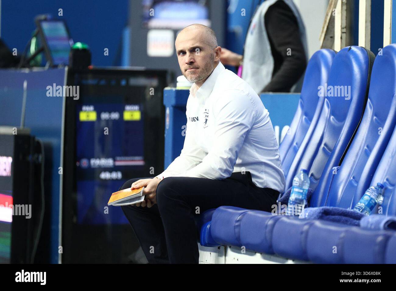 Baptiste Nicot, assistant coach of Montpellier Handball during the ...