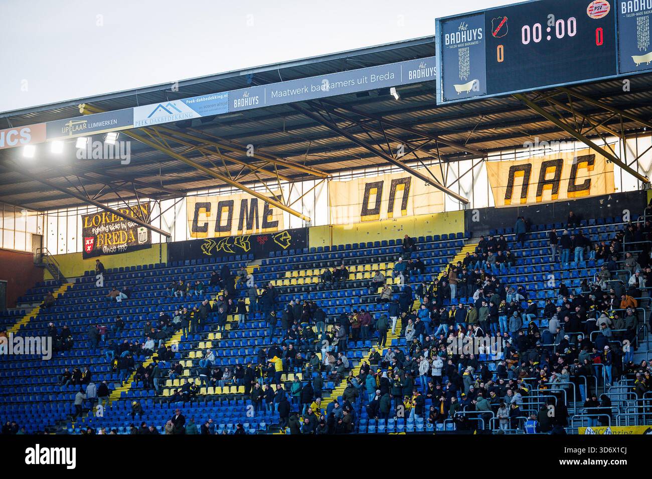 BREDA , 22-11-2025 , Rat Verlegh Stadion , Season 2025 / 2026 , Dutch ...