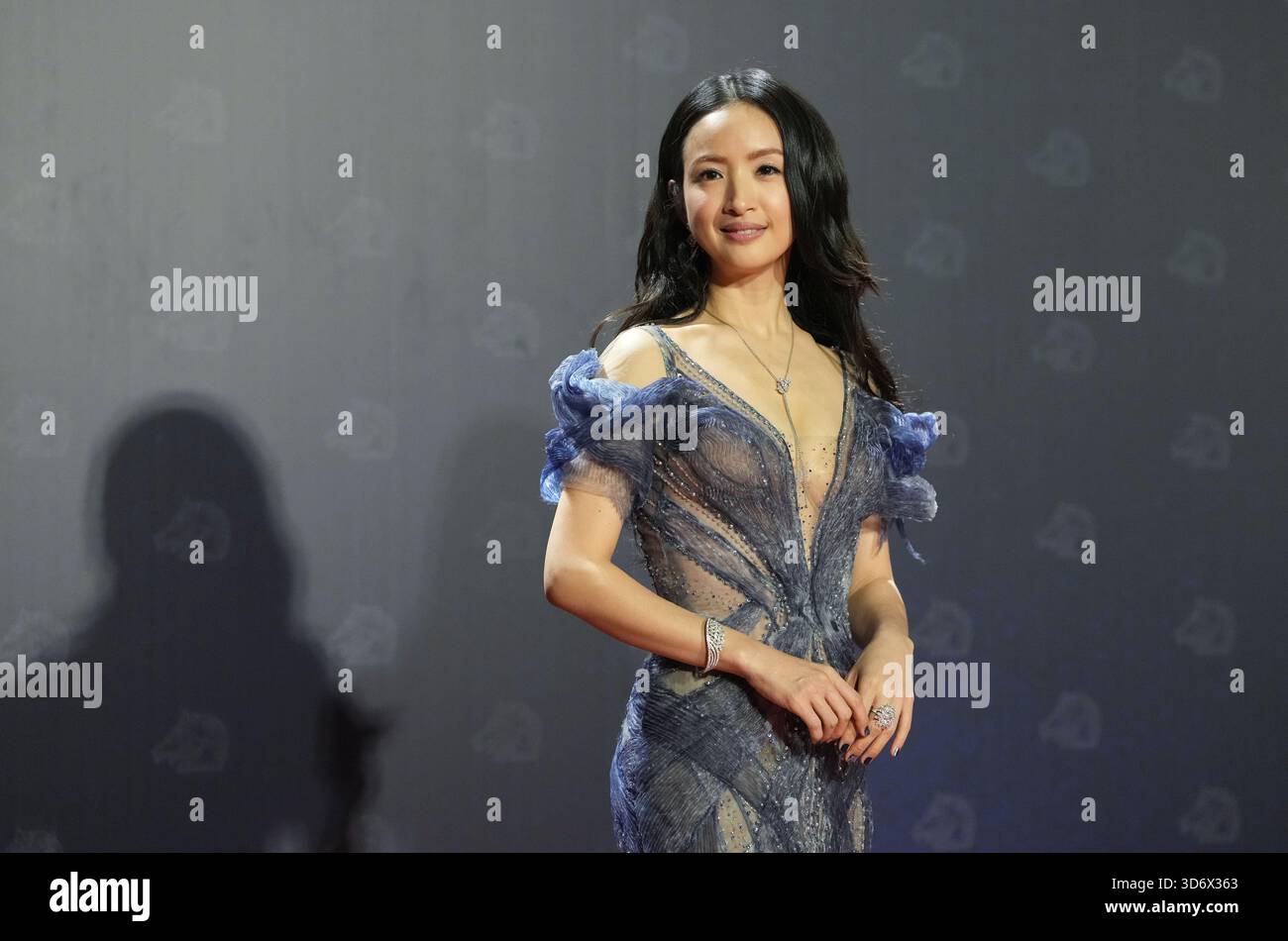 Ariel Lin arrives at the 62nd Golden Horse Awards in Taipei, Taiwan ...
