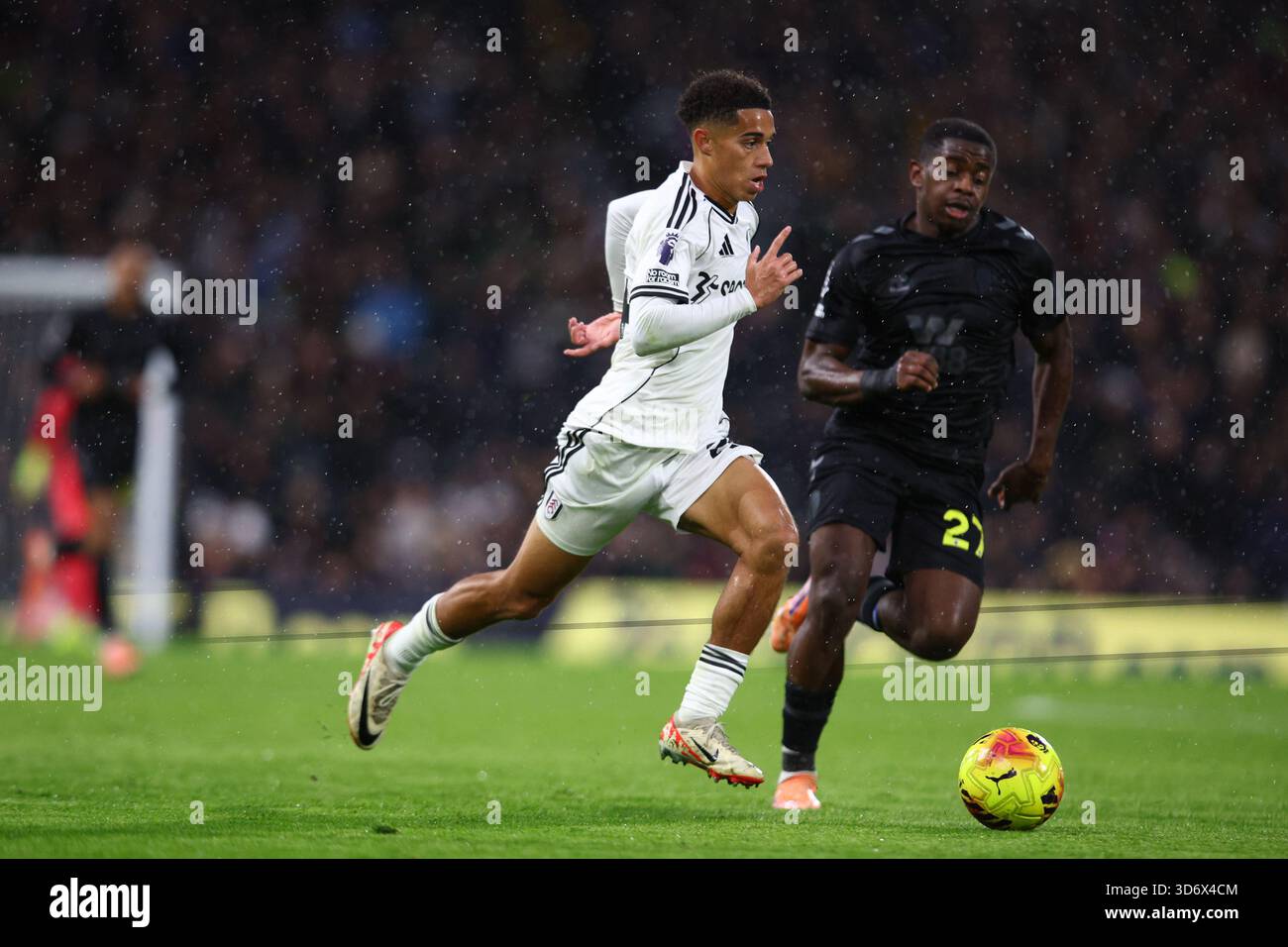 LONDON, UK - 22nd Nov 2025: Josh King of Fulham FC in action during the ...