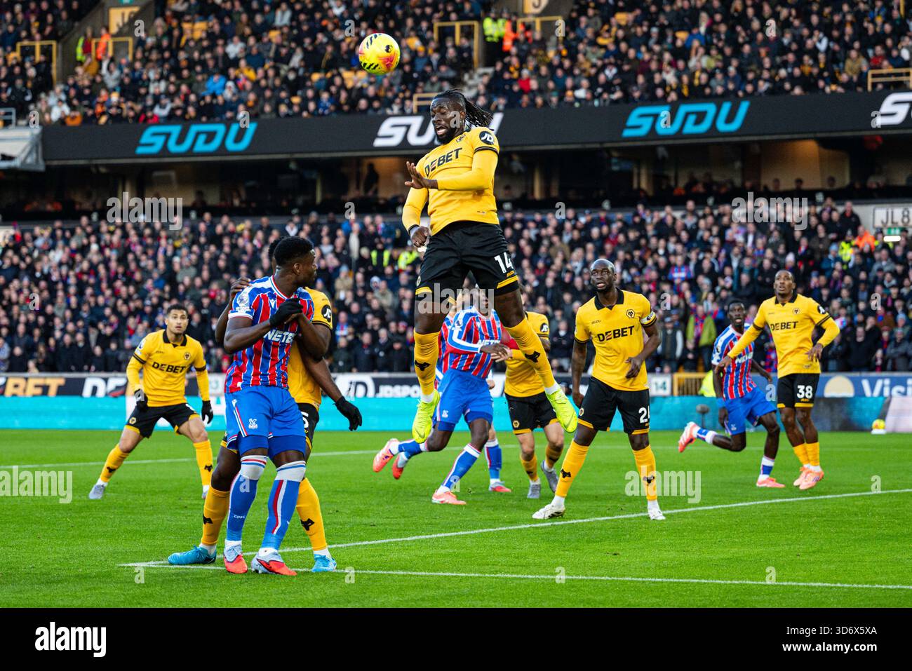 22nd November 2025; Molineux Stadium, Wolverhampton, West Midlands ...