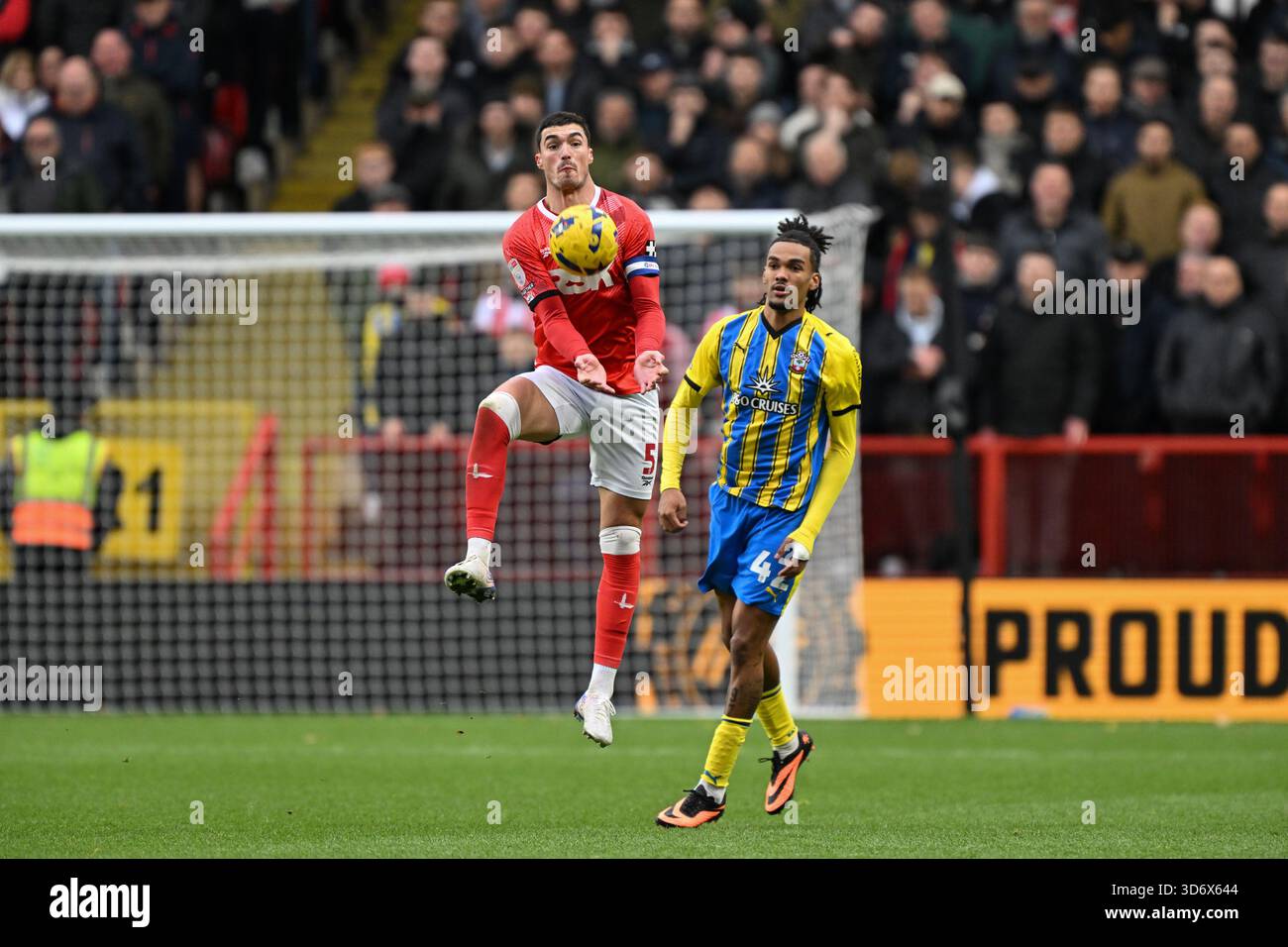 London, England, 22nd November, 2025: Lloyd Jones of Charlton Athletic ...