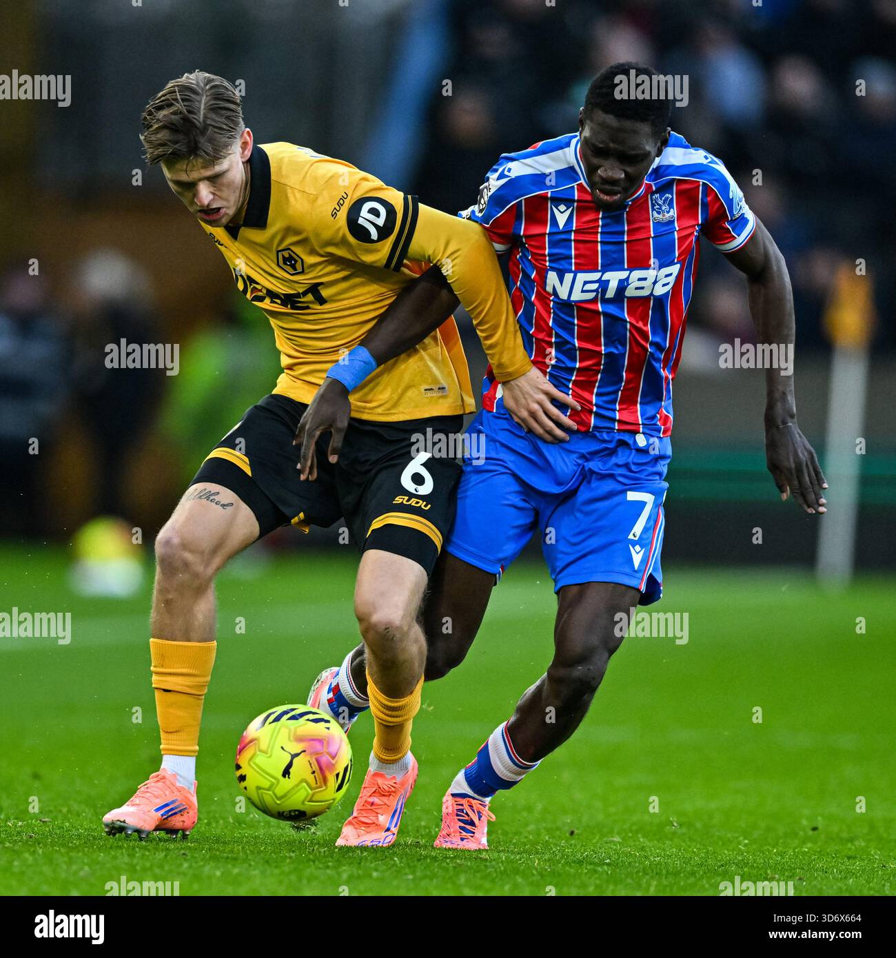 22nd November 2025; Molineux Stadium, Wolverhampton, West Midlands ...