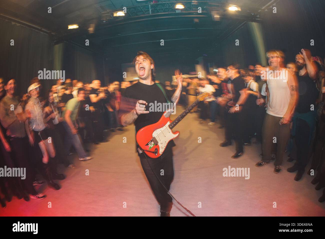 Copenhagen, Denmark. 21st, November 2025. The Danish punk band USERS ...