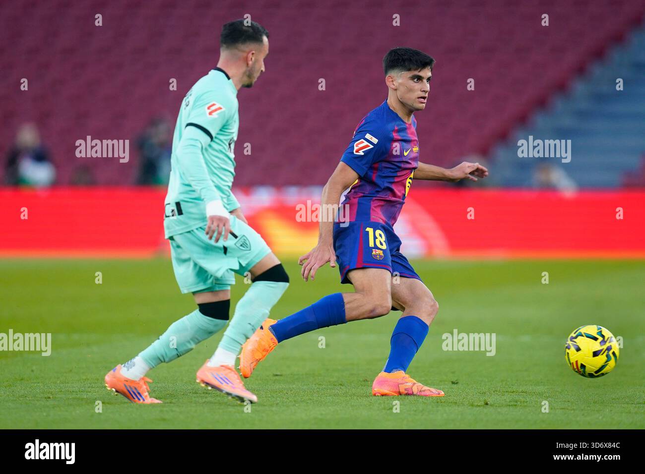 Gerard Martin of FC Barcelona during the La Liga EA Sports match ...
