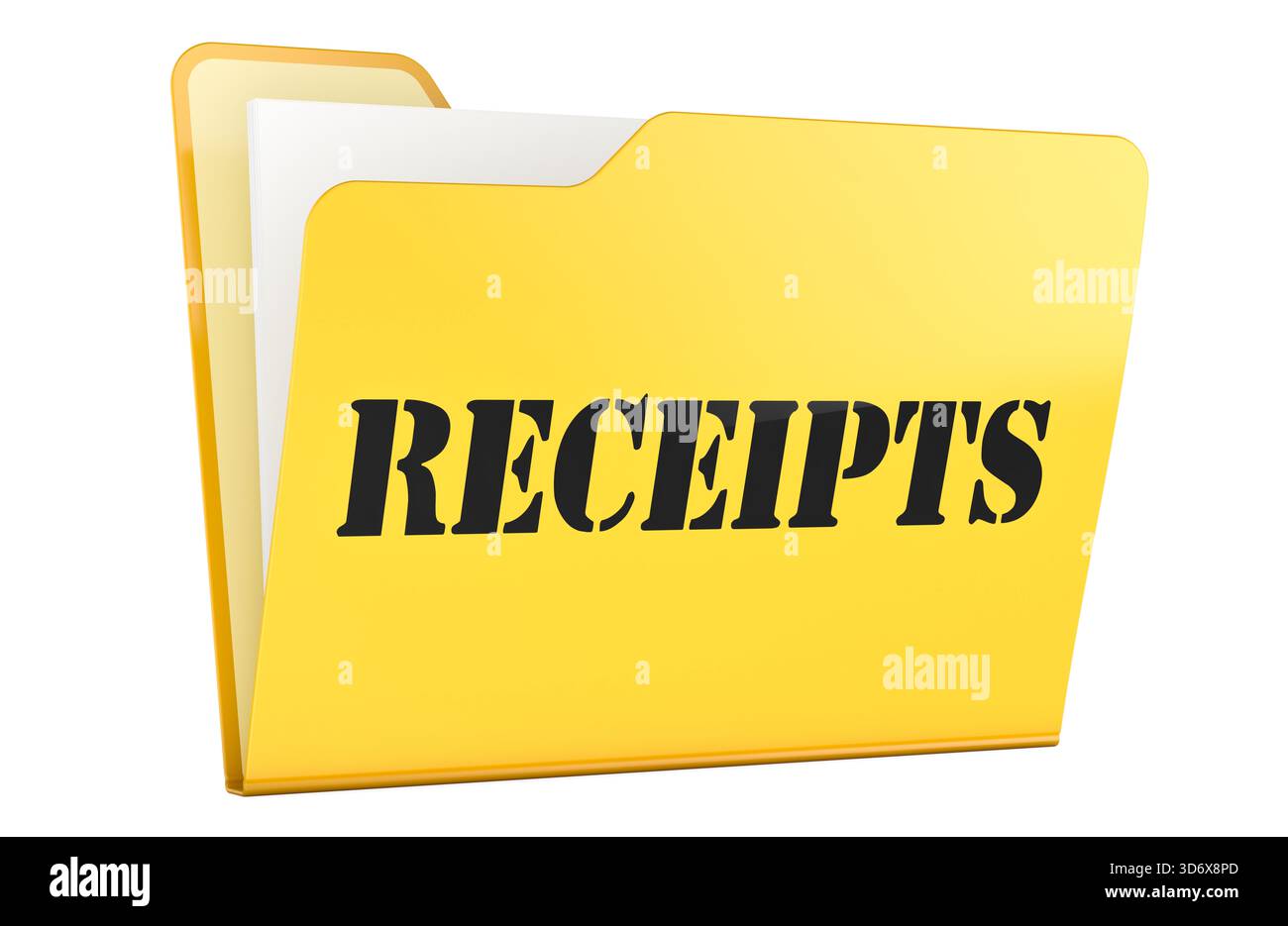 Receipts statement Cut Out Stock Images & Pictures - Alamy
