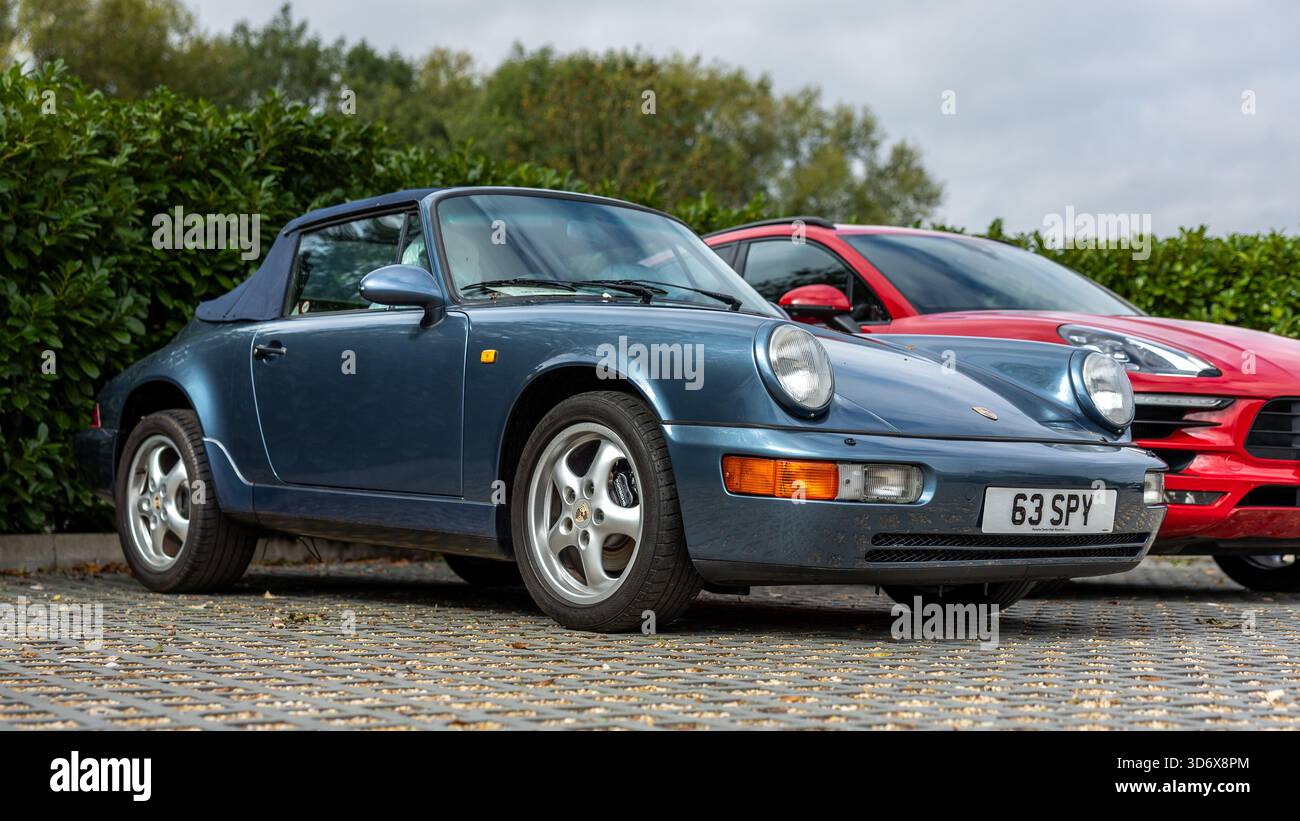 1990 Porsche 964 Carrera 4 cabriolet, on display at the Niners Concept ...