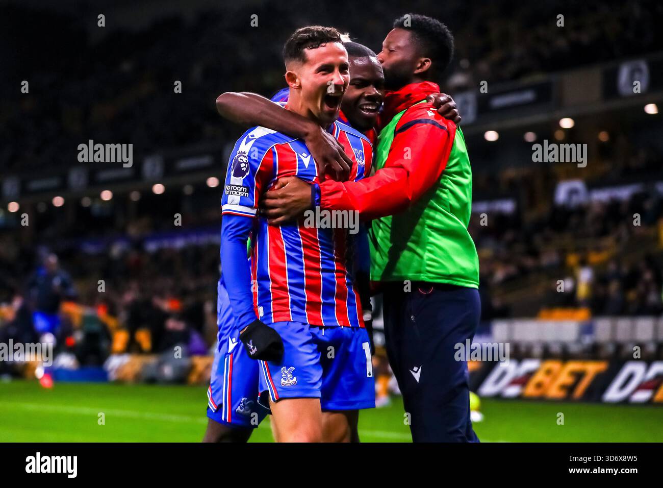 Yeremy Pino of Crystal Palace celebrates his opening goal 1-0 during ...