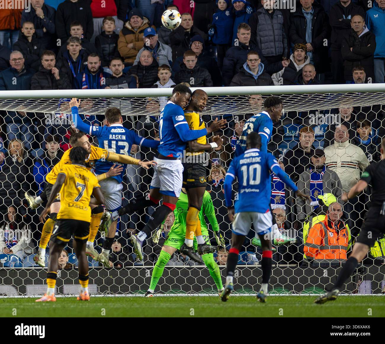 22nd November 2025; Ibrox Stadium, Glasgow, Scotland; Scottish ...