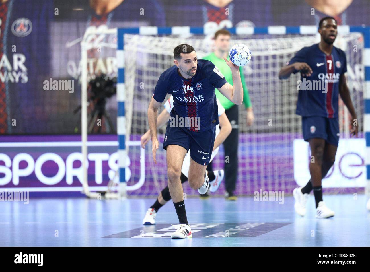 Ferran Sole Sala of Paris Saint-Germain Handball during the Liqui Moly ...