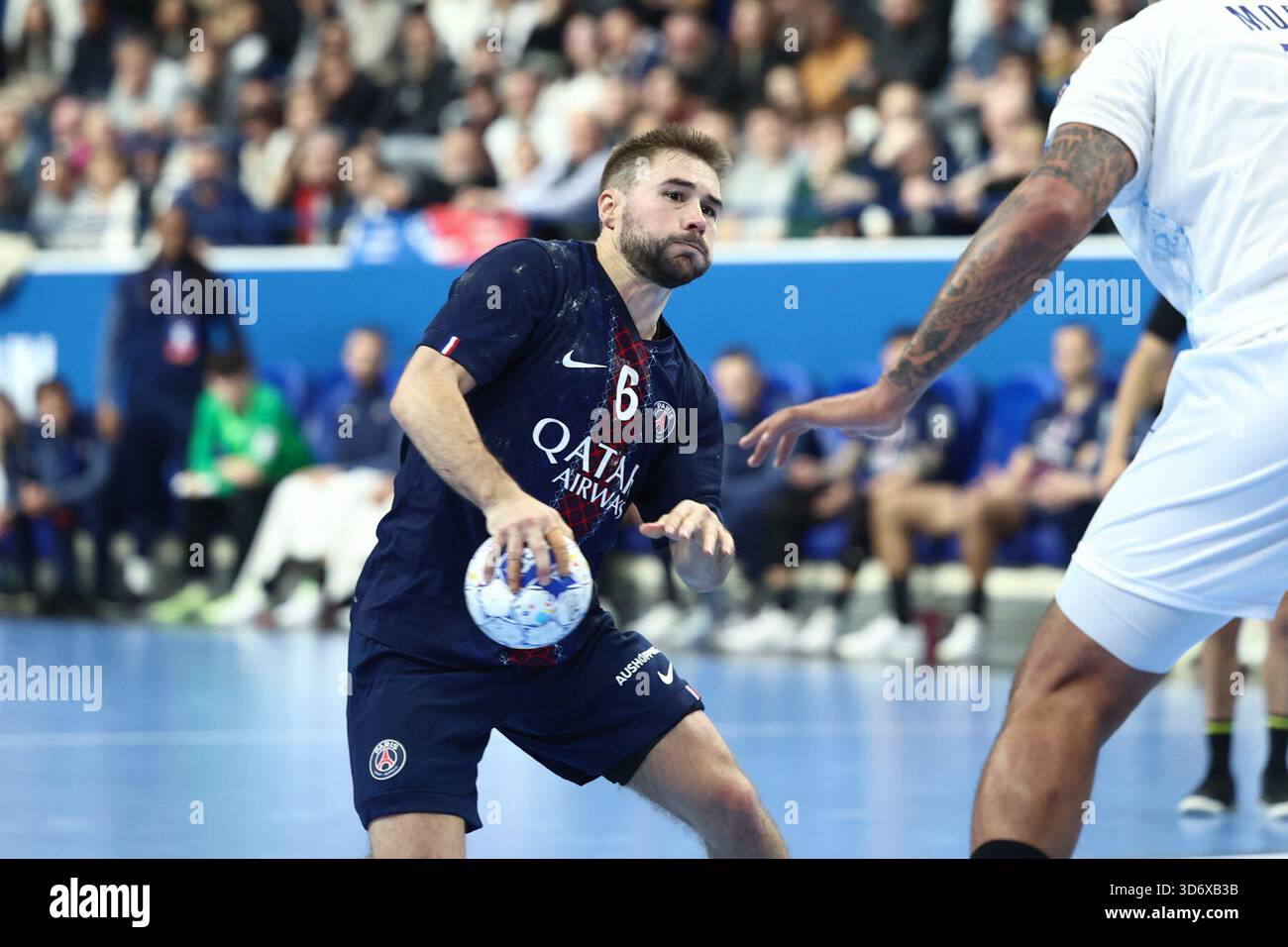 Luc Steins of Paris Saint-Germain Handball during the Liqui Moly ...