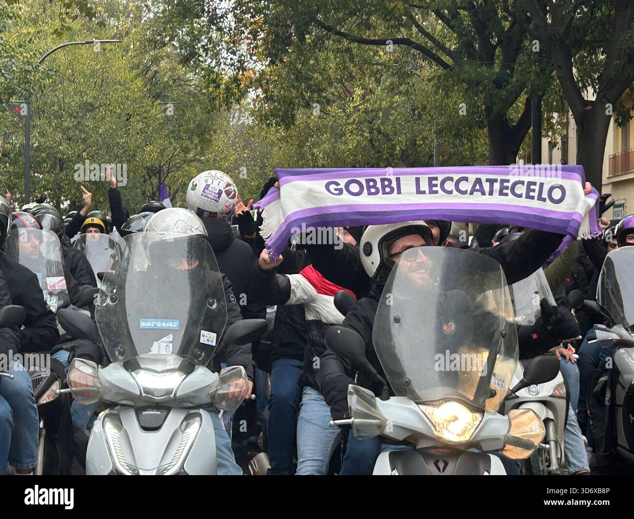 Artemio Franchi Stadium, Florence, Italy - Fiorentina fans marching ...