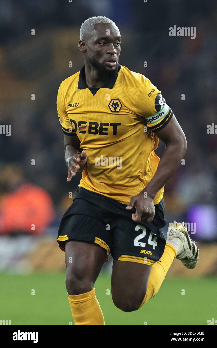 Toti Gomes of Wolverhampton Wanderers during the Premier League match ...