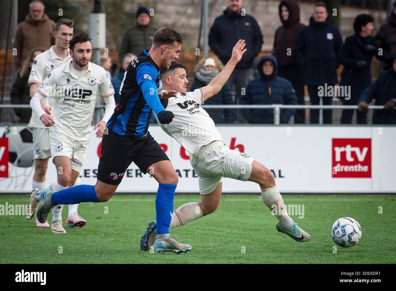 ASSEN , 22-11-2025, Sportpark ICT Specialist, Dutch Tweede Divisie Football between ACV and V.V ...