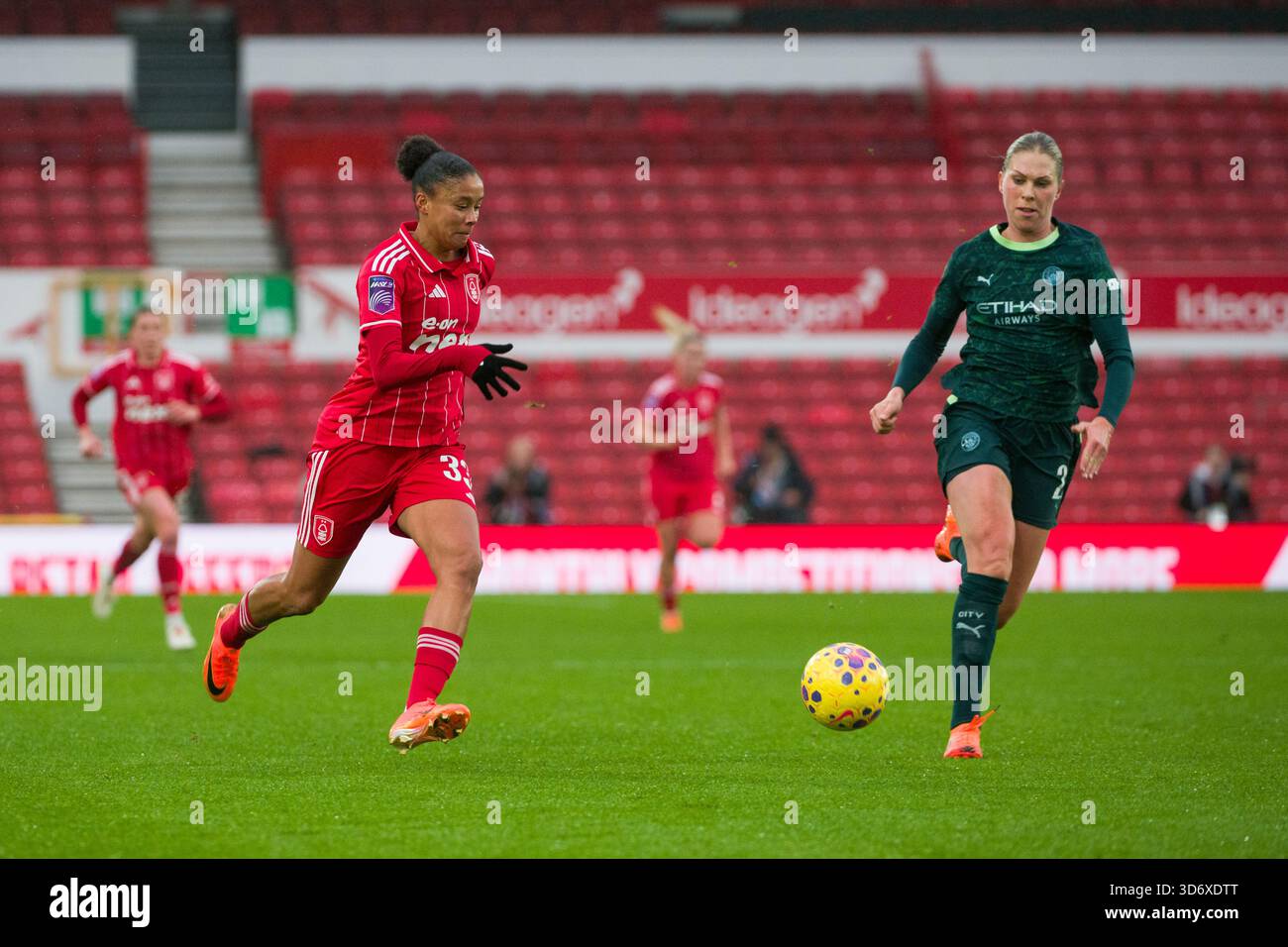 Nottingham, UK. 22nd November, 2025. Chantelle Boye-Hlorkah of ...