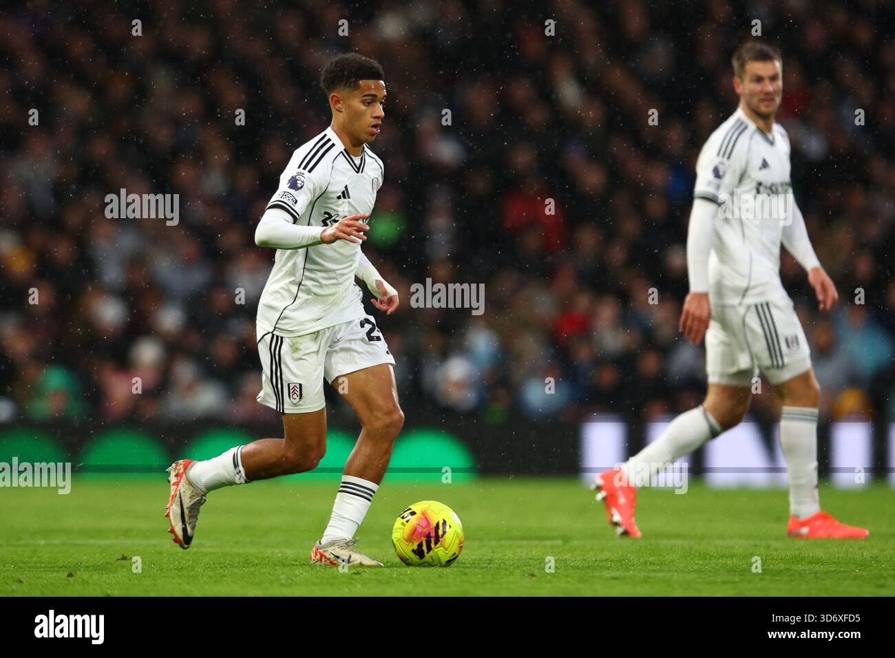 LONDON, UK - 22nd Nov 2025: Josh King of Fulham FC in action during the ...