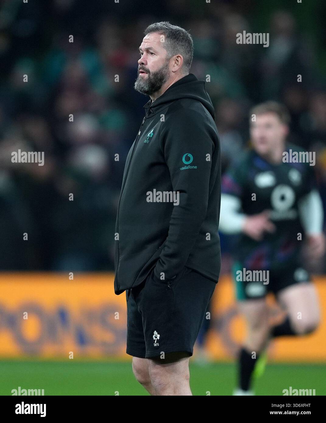 Ireland head coach Andy Farrell ahead of the Quilter Nations Series ...
