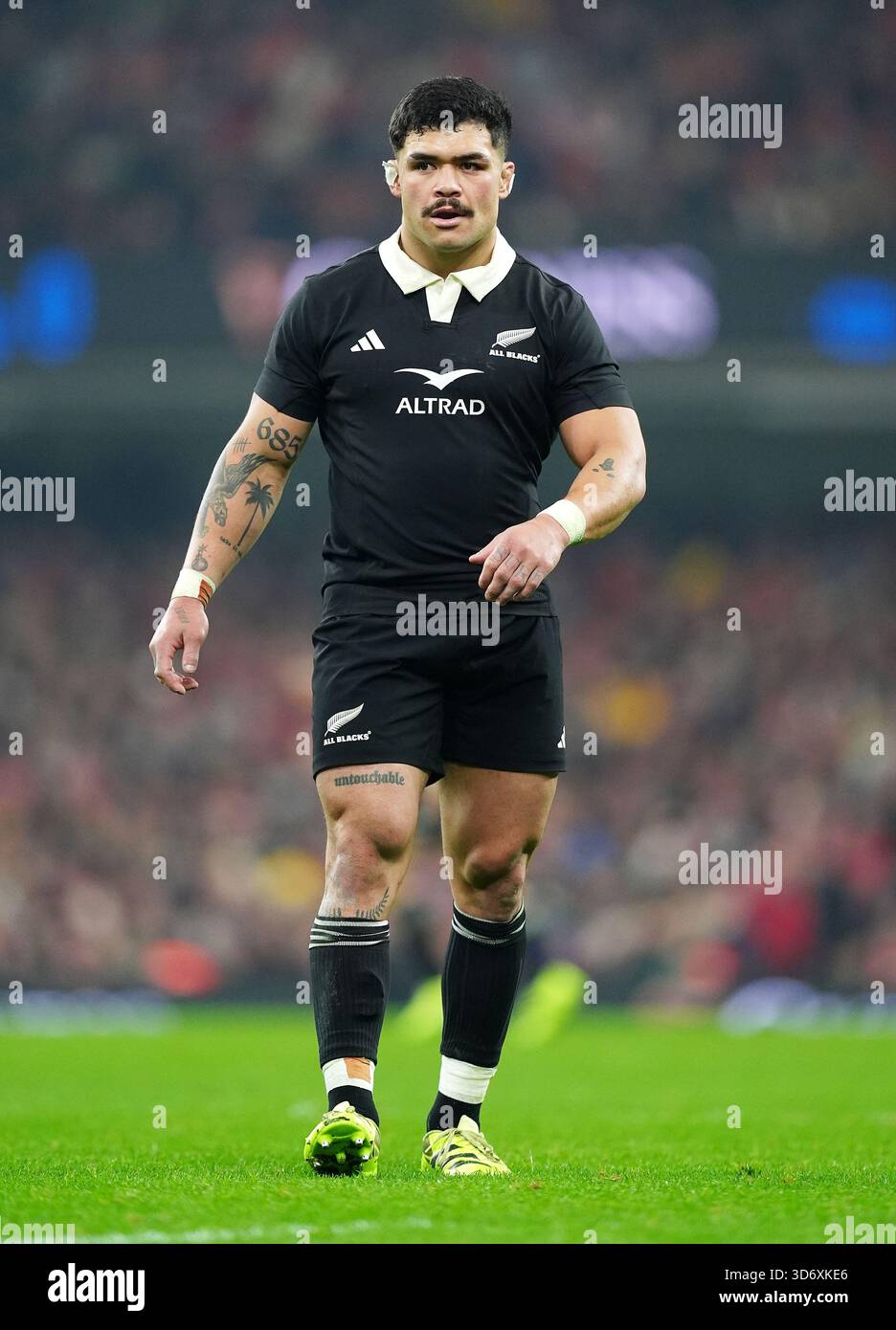 New Zealand's Du'Plessis Kirifi during the Quilter Nations Series match ...