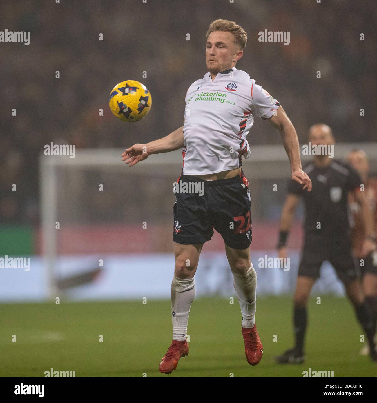 Kyle Dempsey in action during the Sky Bet League 1 match between Bolton ...
