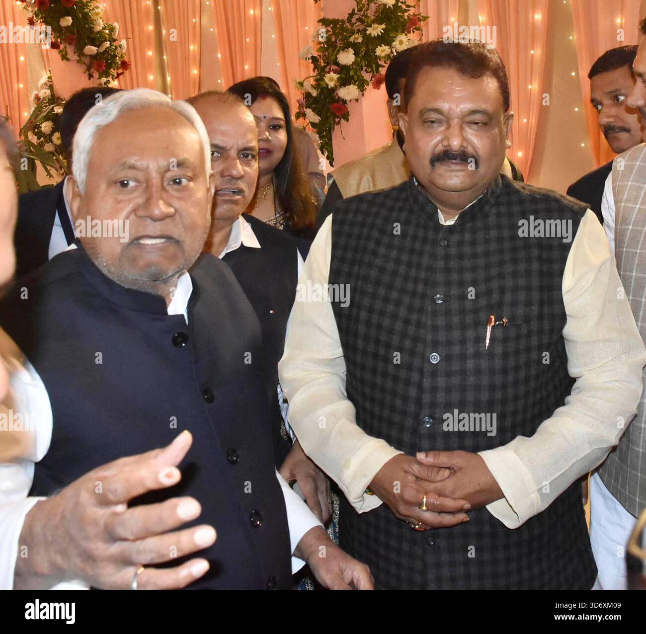 PATNA, INDIA - NOVEMBER 22: Bihar Chief Minister Nitish Kumar attending ...