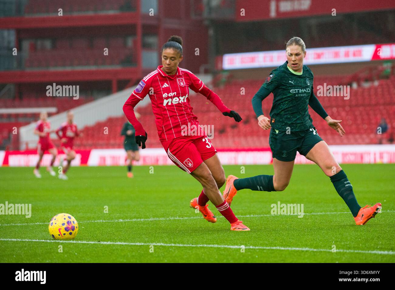 Nottingham, UK. 22nd November, 2025. Chantelle Boye-Hlorkah of ...