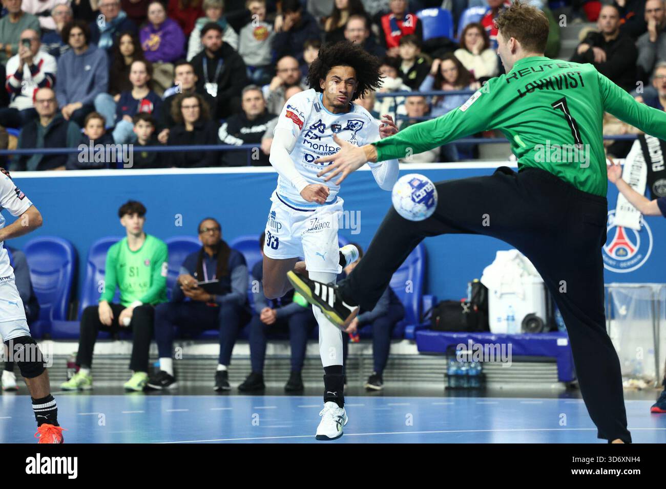 Kylian Prat of Montpellier Handball during the Liqui Moly StarLigue ...