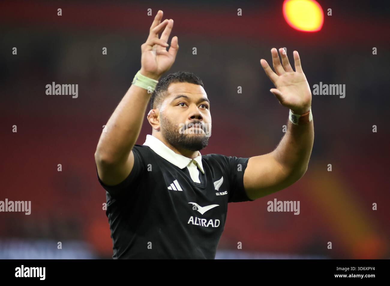 Samisoni Taukei'aho of New Zealand during the Quilter Nations Series ...