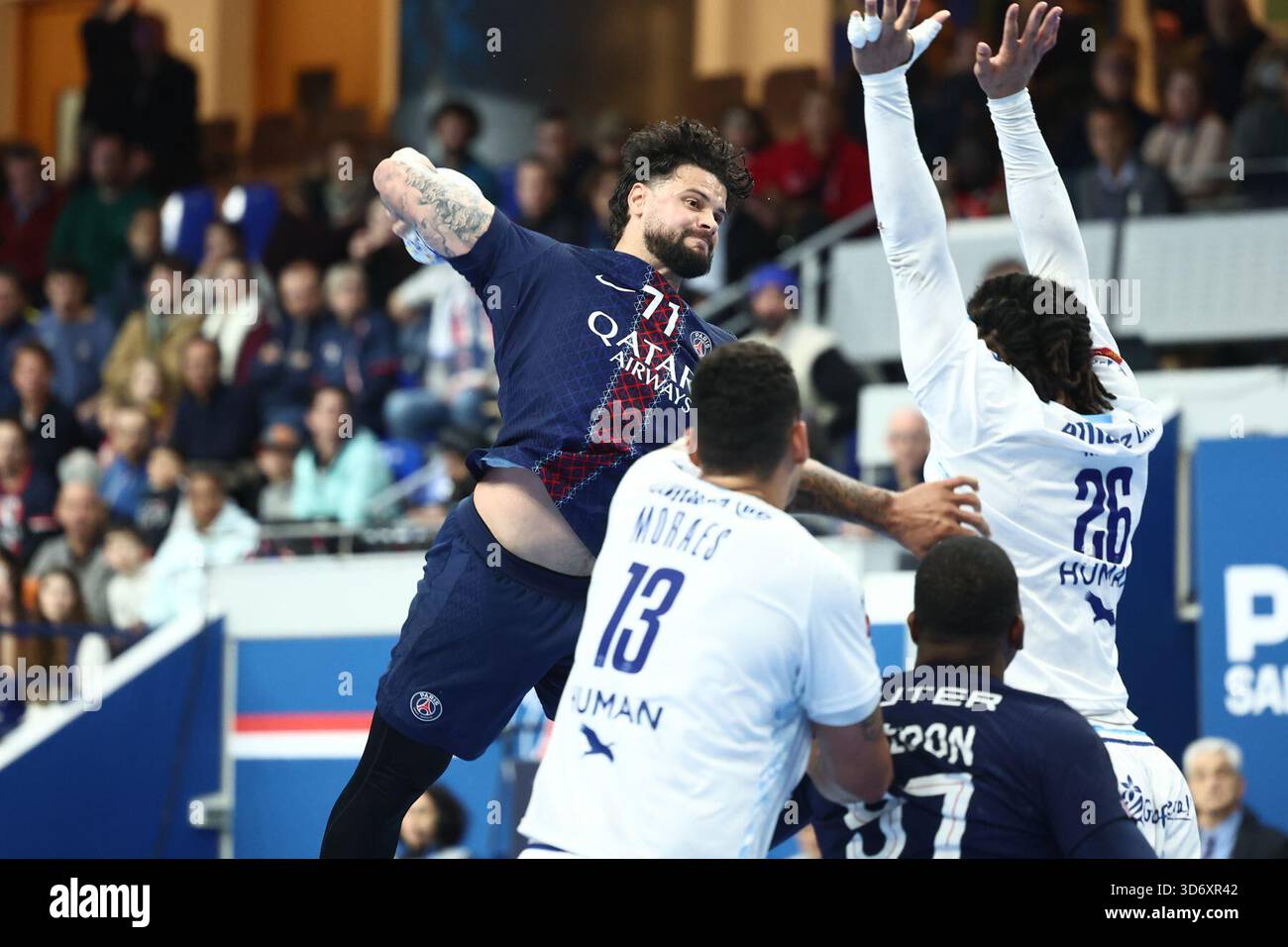 Elohim Prandi of Paris Saint-Germain Handball during the Liqui Moly ...