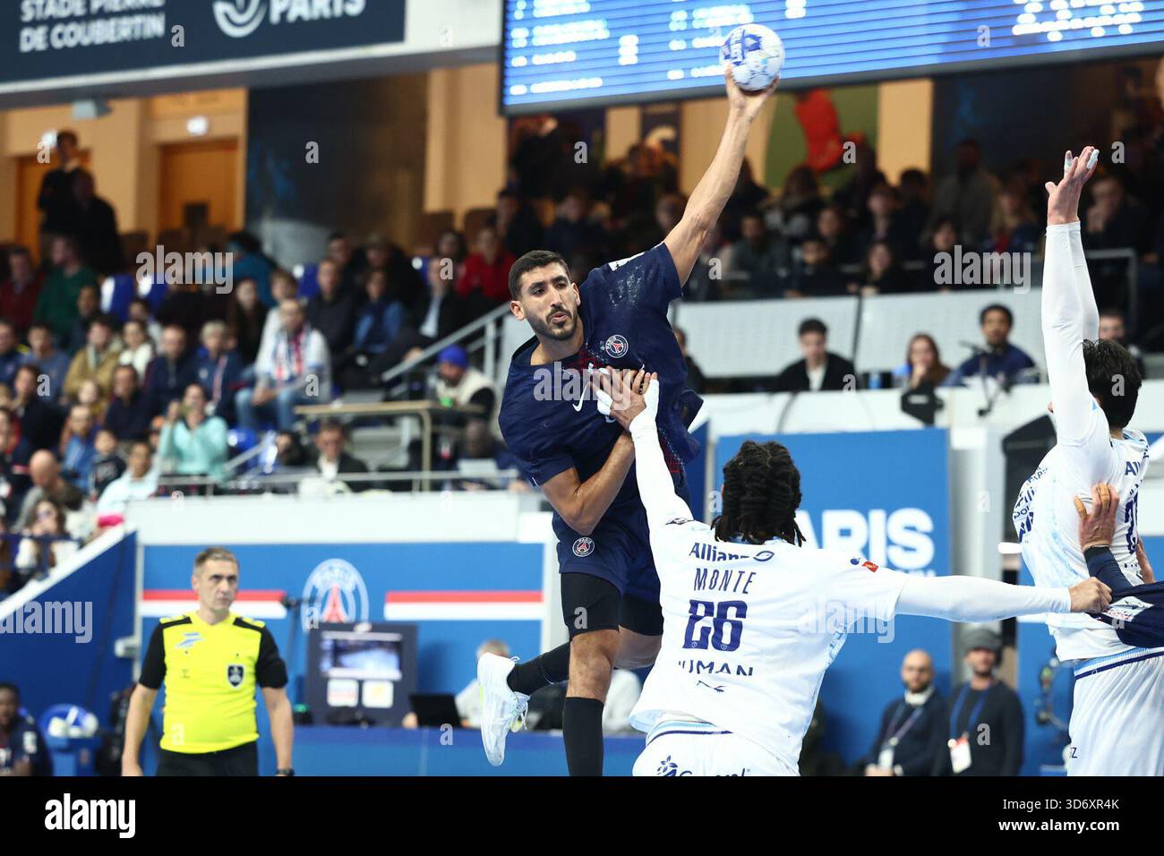Yahia Fathy Omar of Paris Saint-Germain Handball during the Liqui Moly ...