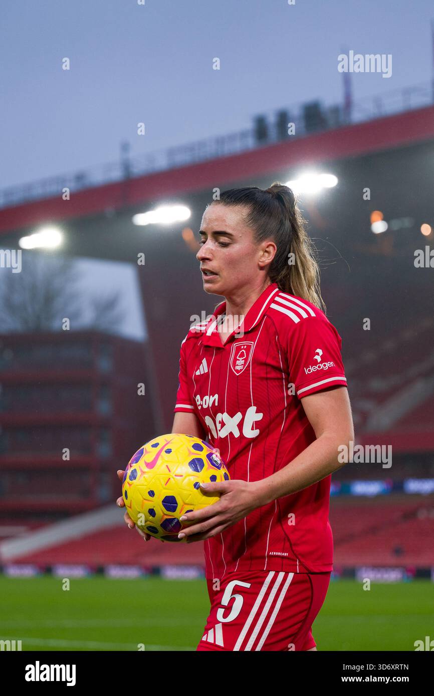 Nottingham, UK. 22nd November, 2025. Chloe Mustaki of Nottingham Forest ...