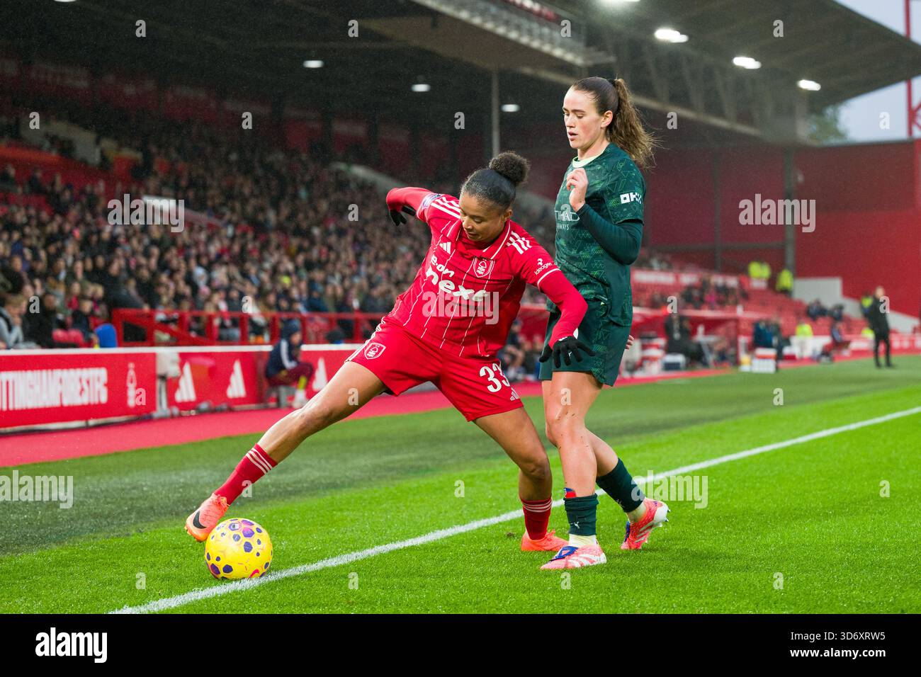Nottingham, UK. 22nd November, 2025. Chantelle Boye-Hlorkah of ...
