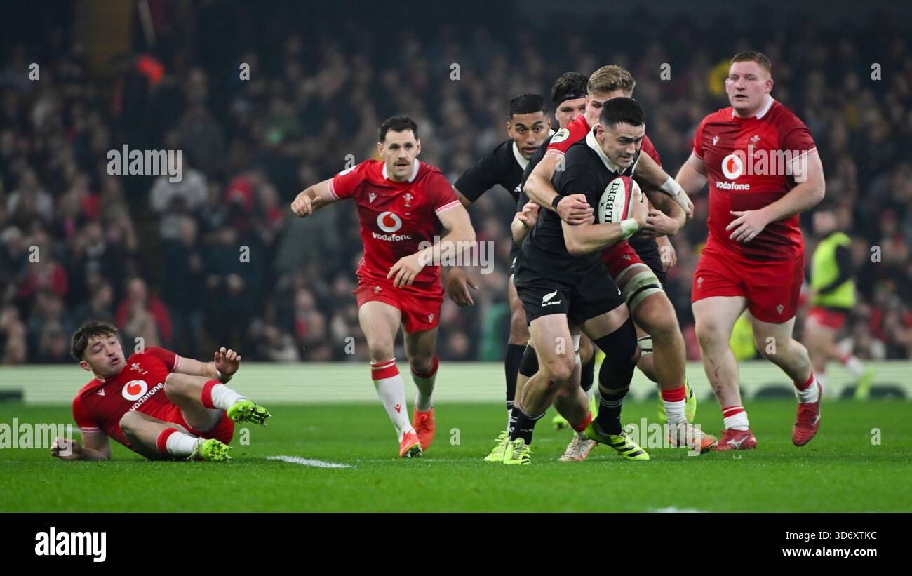 22nd November 2025; Principality Stadium, Cardiff, Wales; Quilter ...