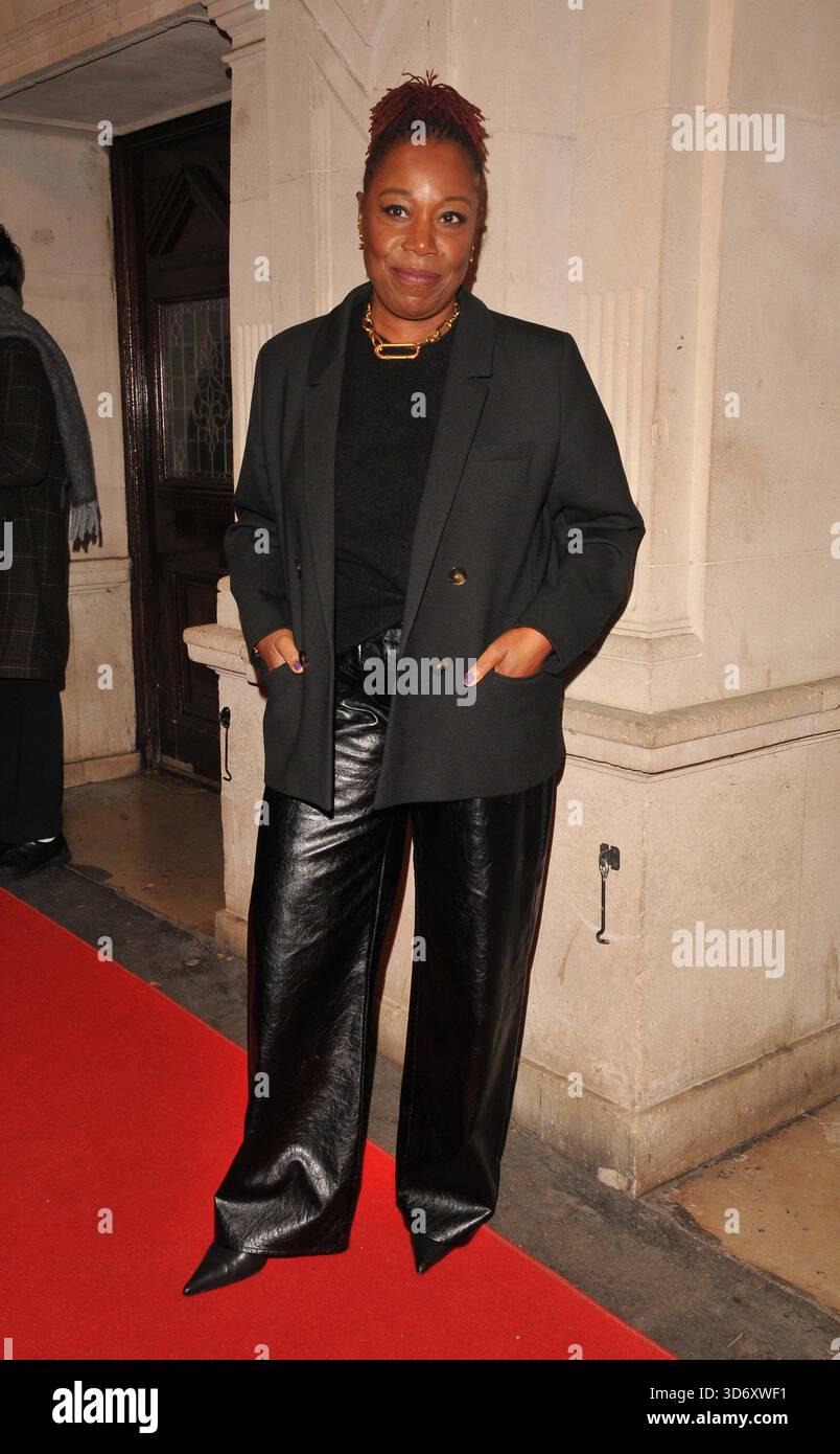 Michele Austin at the "All My Sons" play press night, Wyndham's Theatre ...
