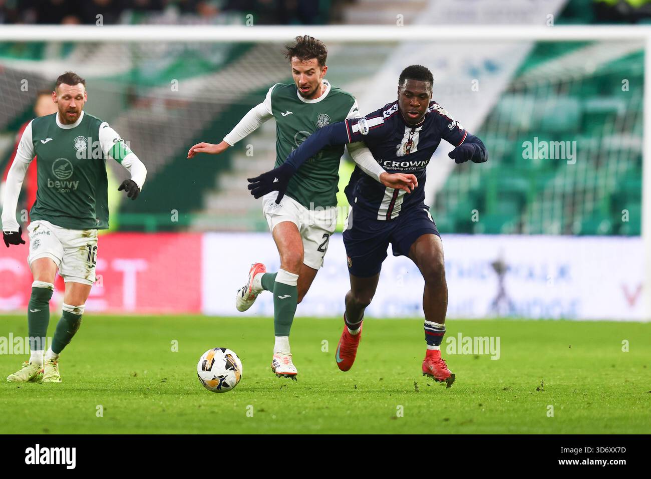 22nd November 2025; Easter Road, Edinburgh, Scotland: Scottish ...