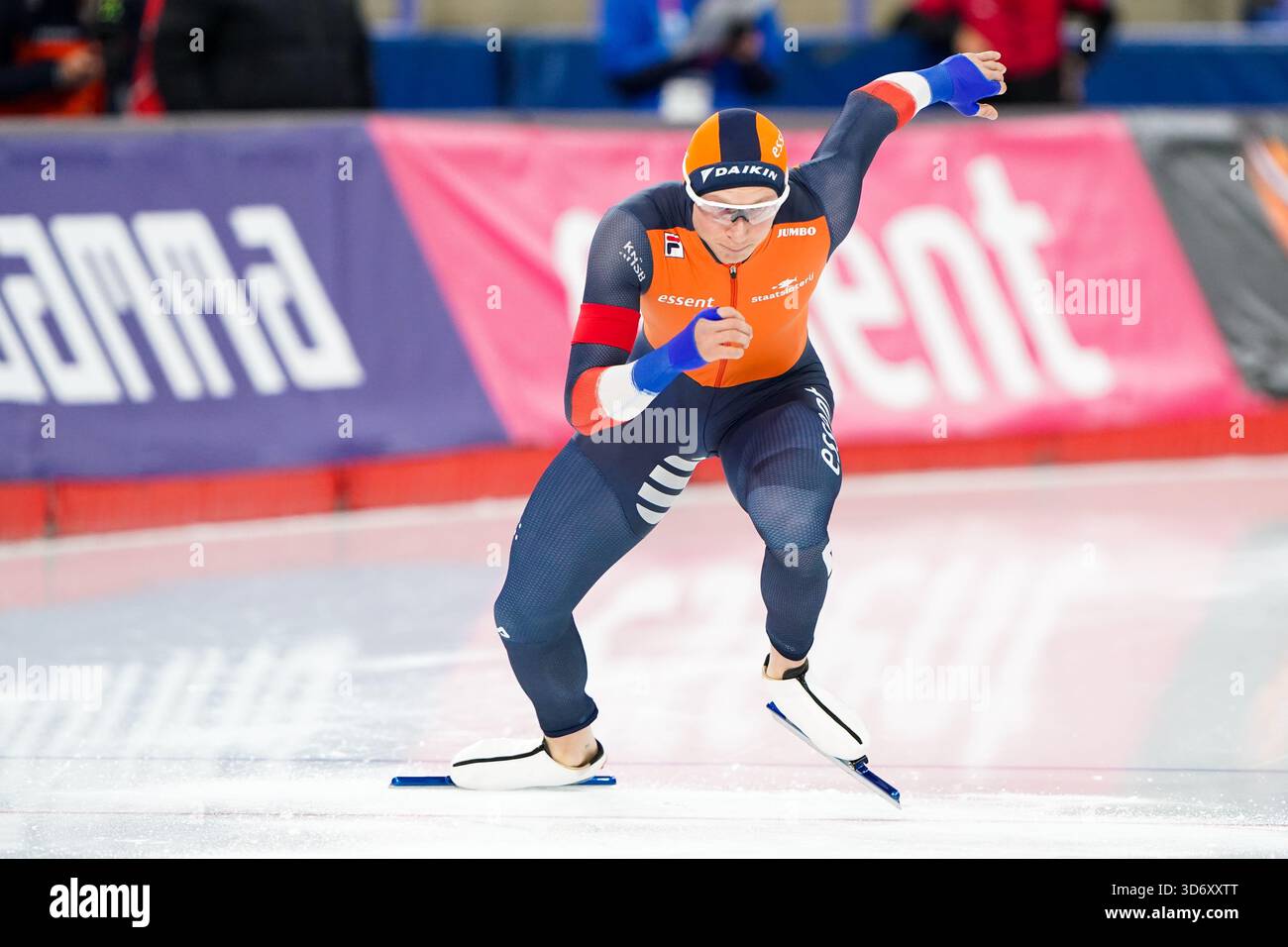 CALGARY, CANADA - NOVEMBER 22: Merijn Scheperkamp of Netherlands during ...