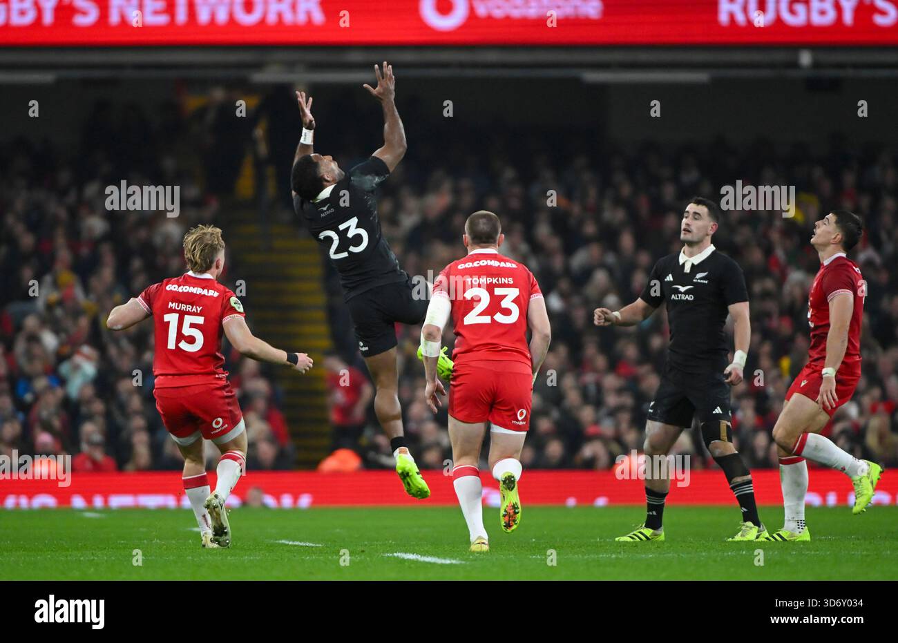 22nd November 2025; Principality Stadium, Cardiff, Wales; Quilter ...
