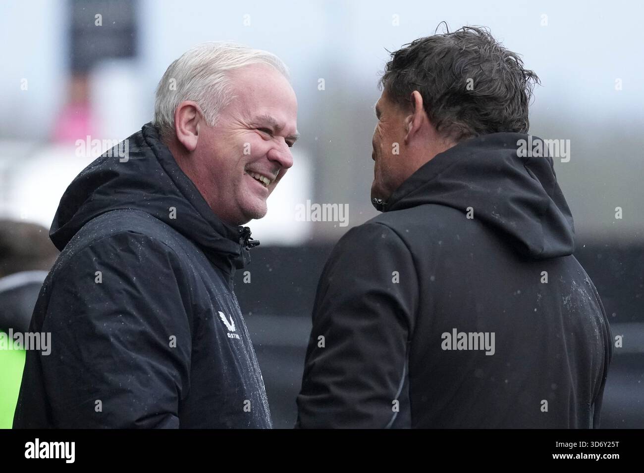 Adi Viveash (left) the interim manager of Middlesbrough during the Sky ...