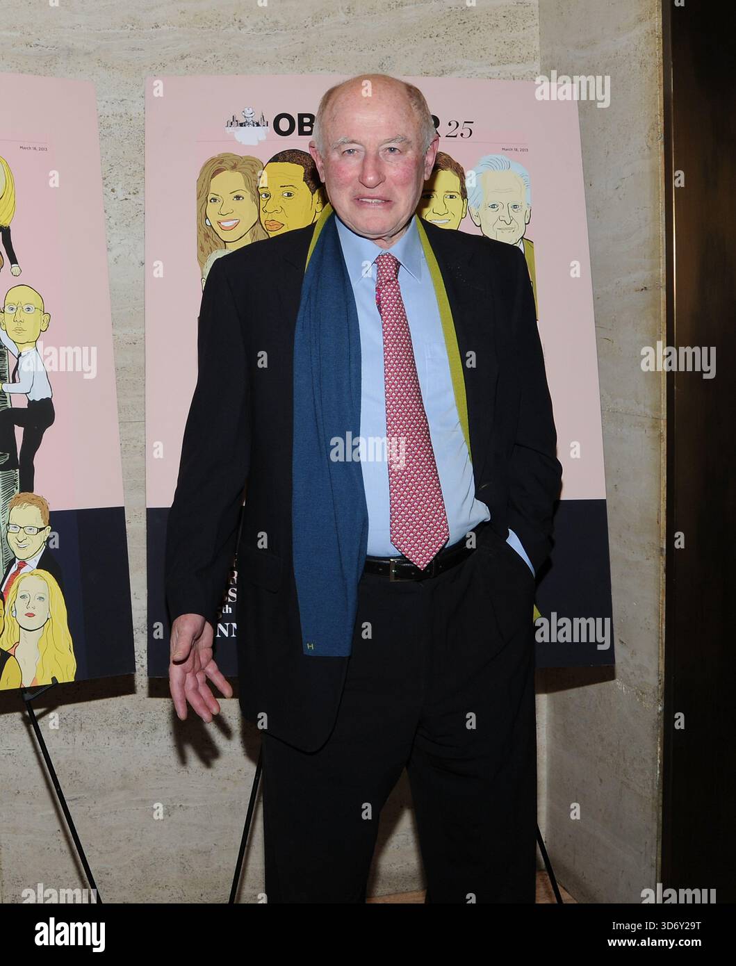 George G. Gellert attends The New York Observer's 25th anniversary ...