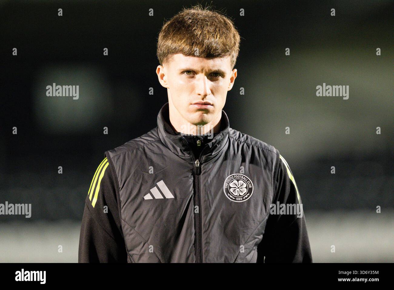 PAISLEY, SCOTLAND - NOVEMBER 22:Celtic’s Johnny Kenny arrives ahead of ...