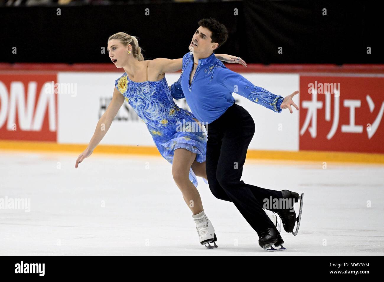 Piper Gilles and Paul Poirier of Canada perform in the free dance of ...