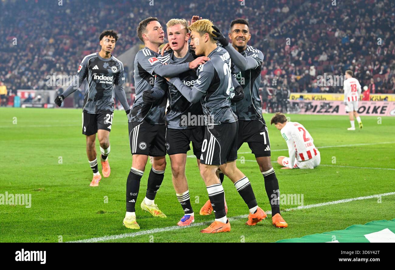 1:3 Goal, celebration, from left Nathaniel Brown, Mario Götze, goal ...