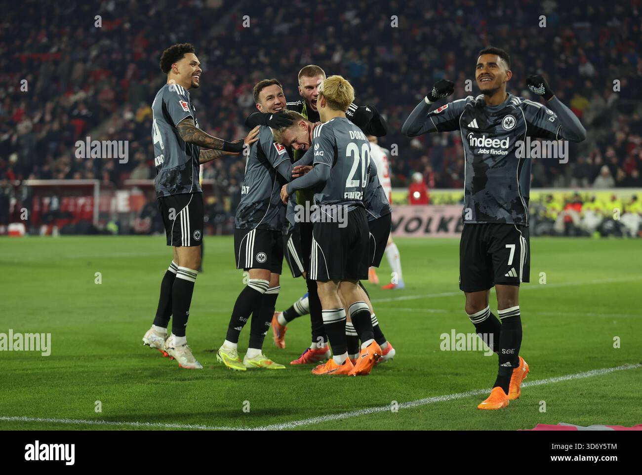 11/22/2025, Football Bundesliga [Bundesliga], FC Cologne - Eintracht ...