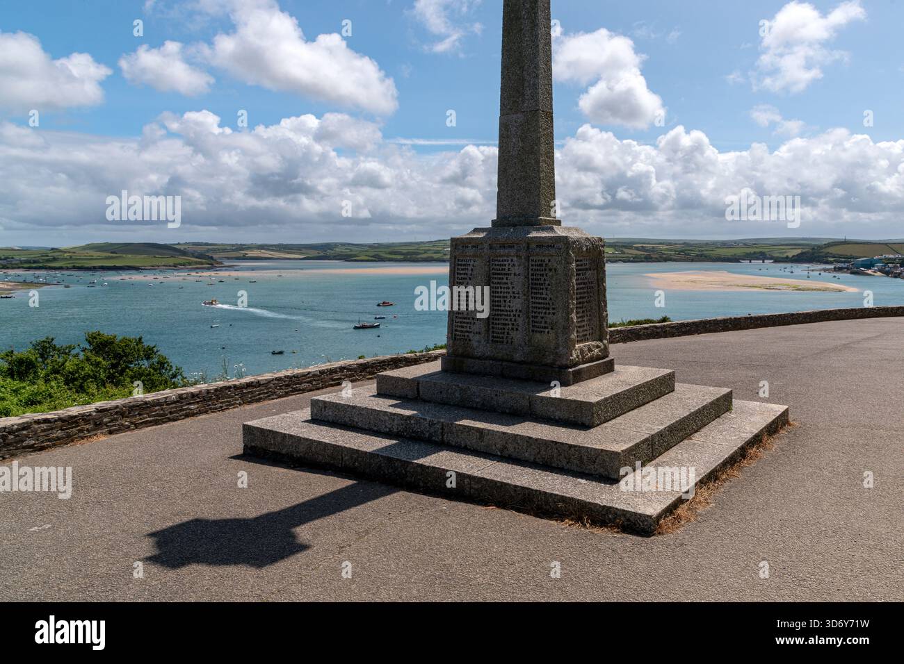 Chapel Style Field in Cornwall UK Stock Photo - Alamy