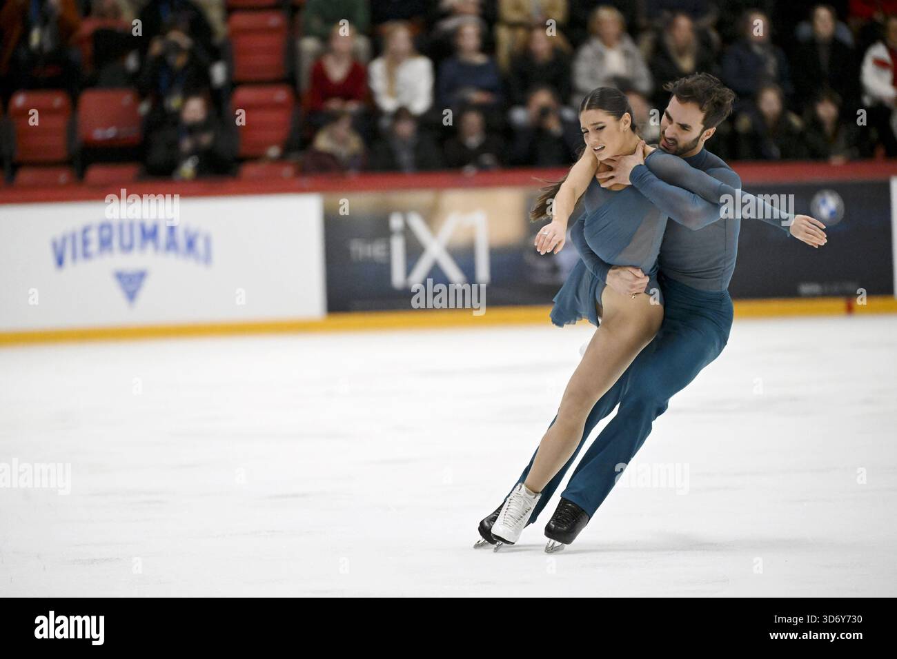 Laurence Fournier Beaudry and Guillaume Cizeron of France perform in ...