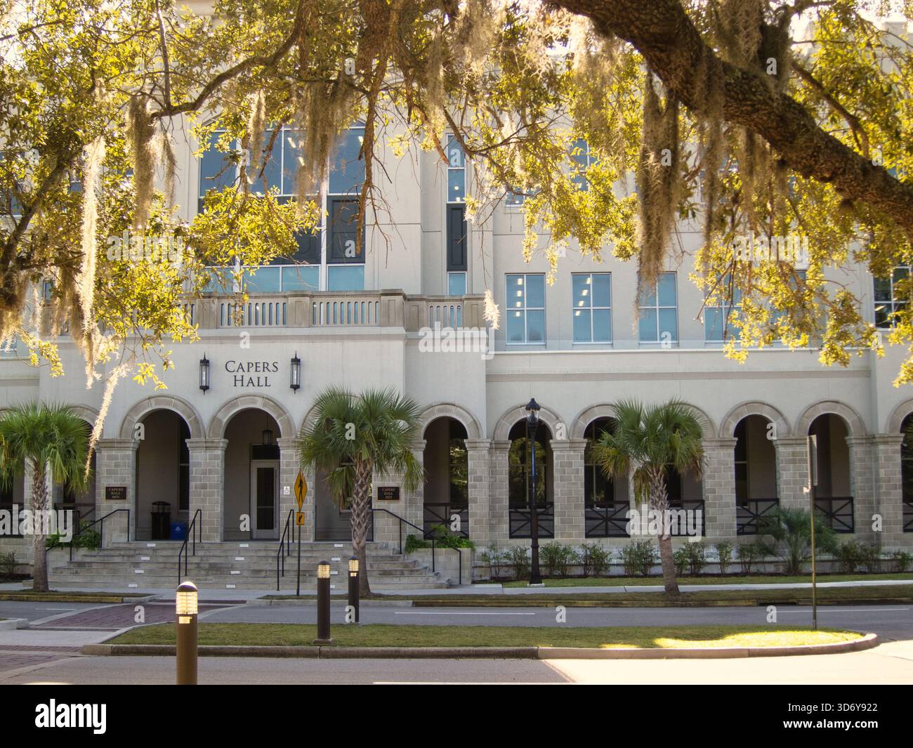 Part of The Citadel Military College complex of buildings in Charleston ...