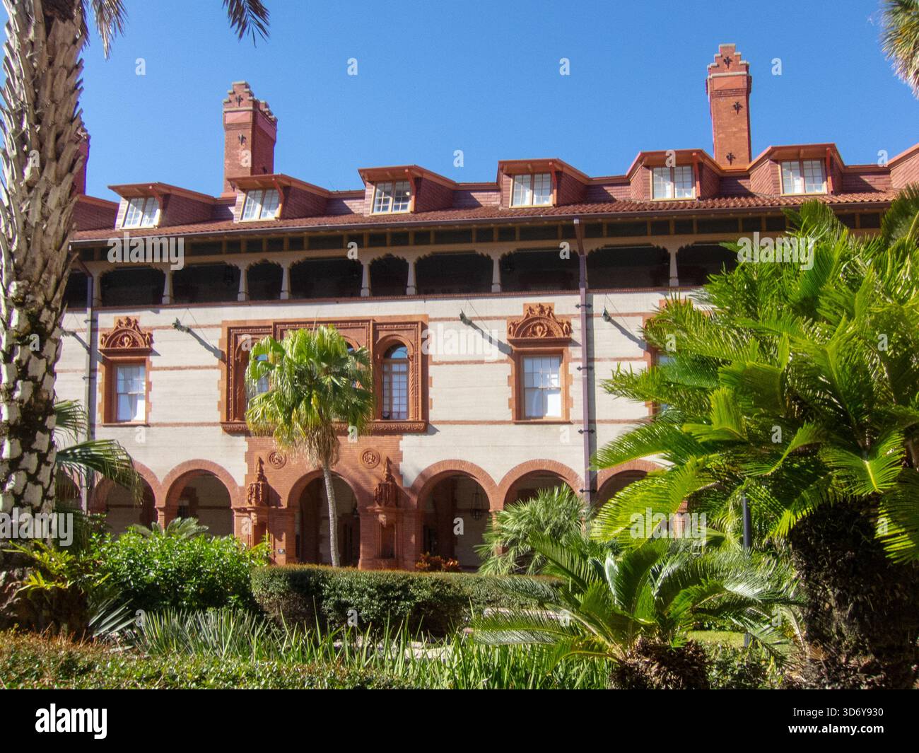Flagler College, the former Hotel Ponce de Leon, in St. Augustine ...