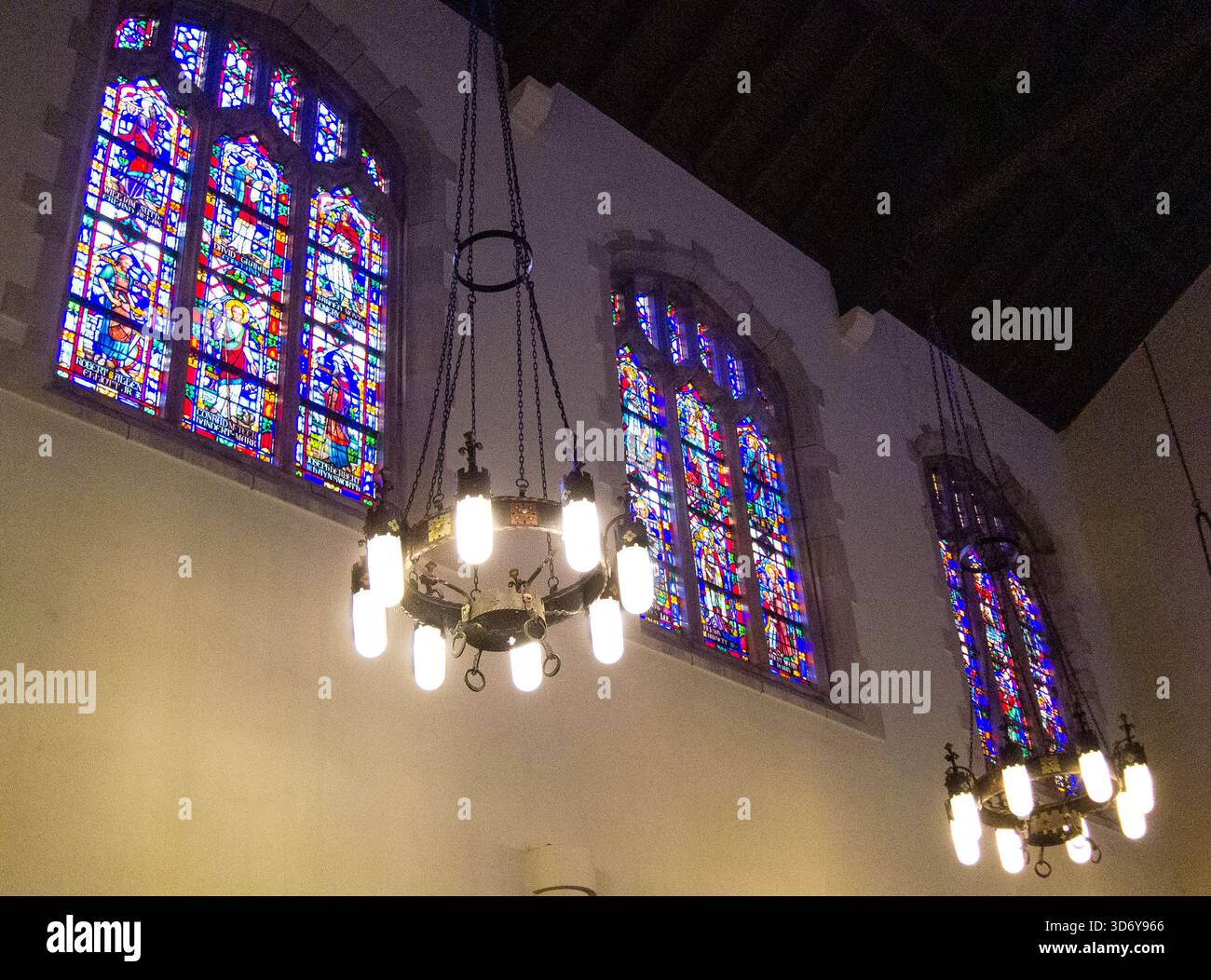 Interior of the Citadel military academy chapel. Charleston, South ...