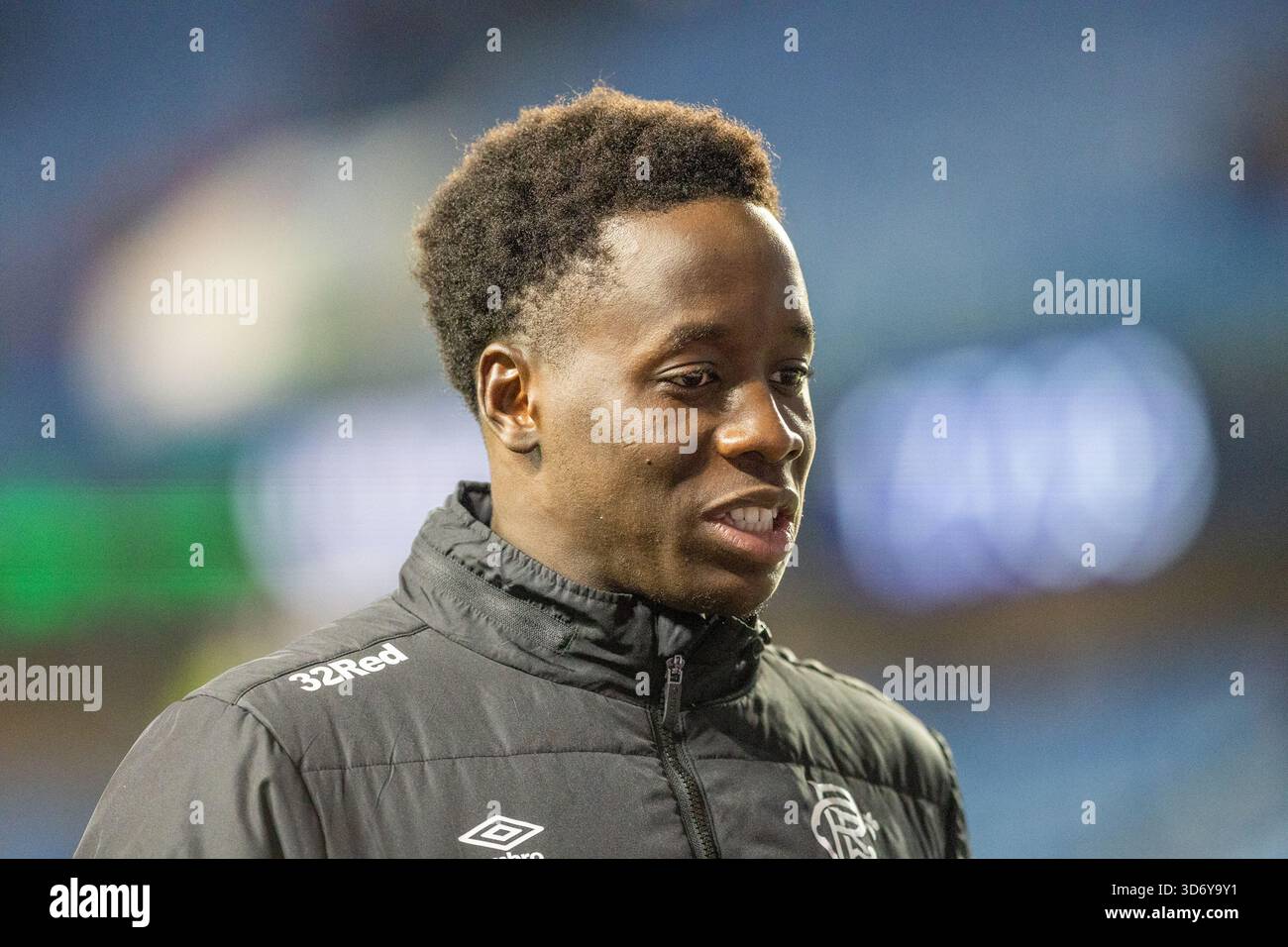 22 Nov 2025. Glasgow, UK. Rangers FC played Livingstone FC at Ibrox ...